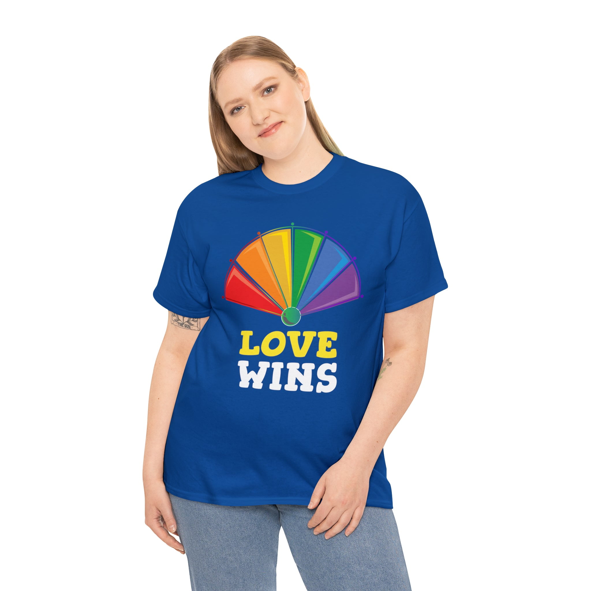 Love Wins LGBTQ Lesbian Gay Bisexual Transgender Queer Pride Plus Size ...