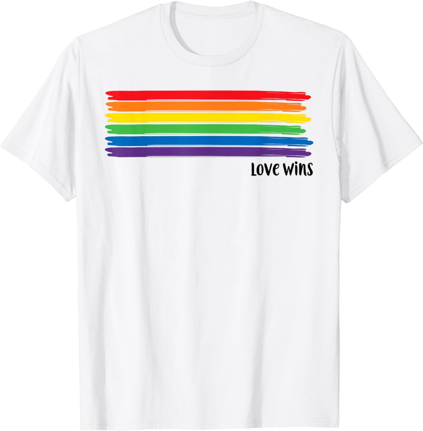 Love Wins LGBTQ Pride Month T-Shirt - Walmart.com