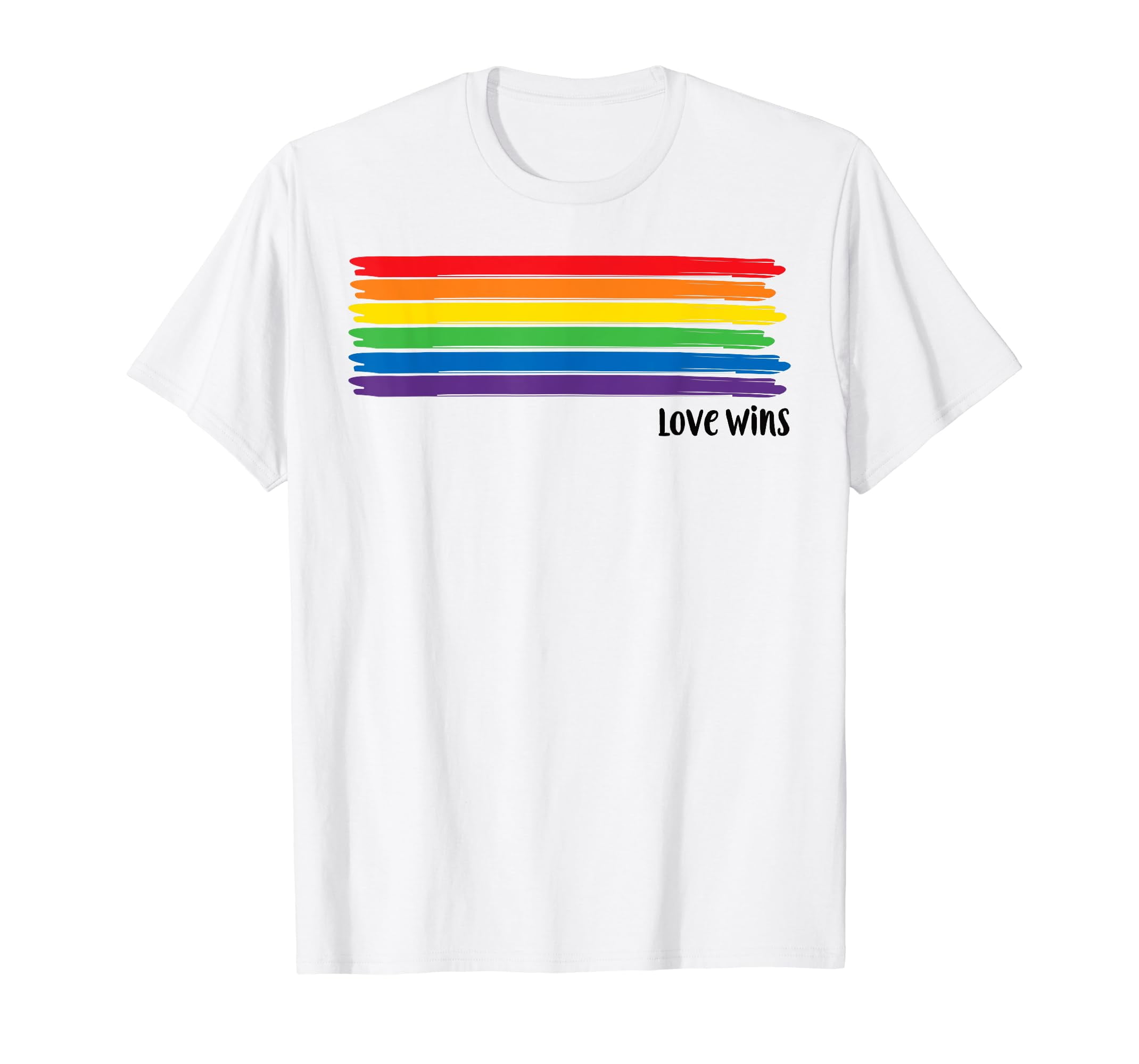 Love Wins LGBTQ Pride Month T-Shirt - Walmart.com