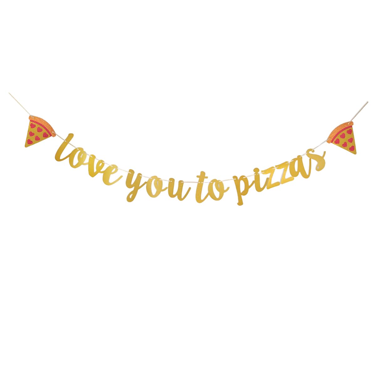Love You To AJH3 Pizzas Banner, Pizza Themed Birthdauy/Baby Shower ...