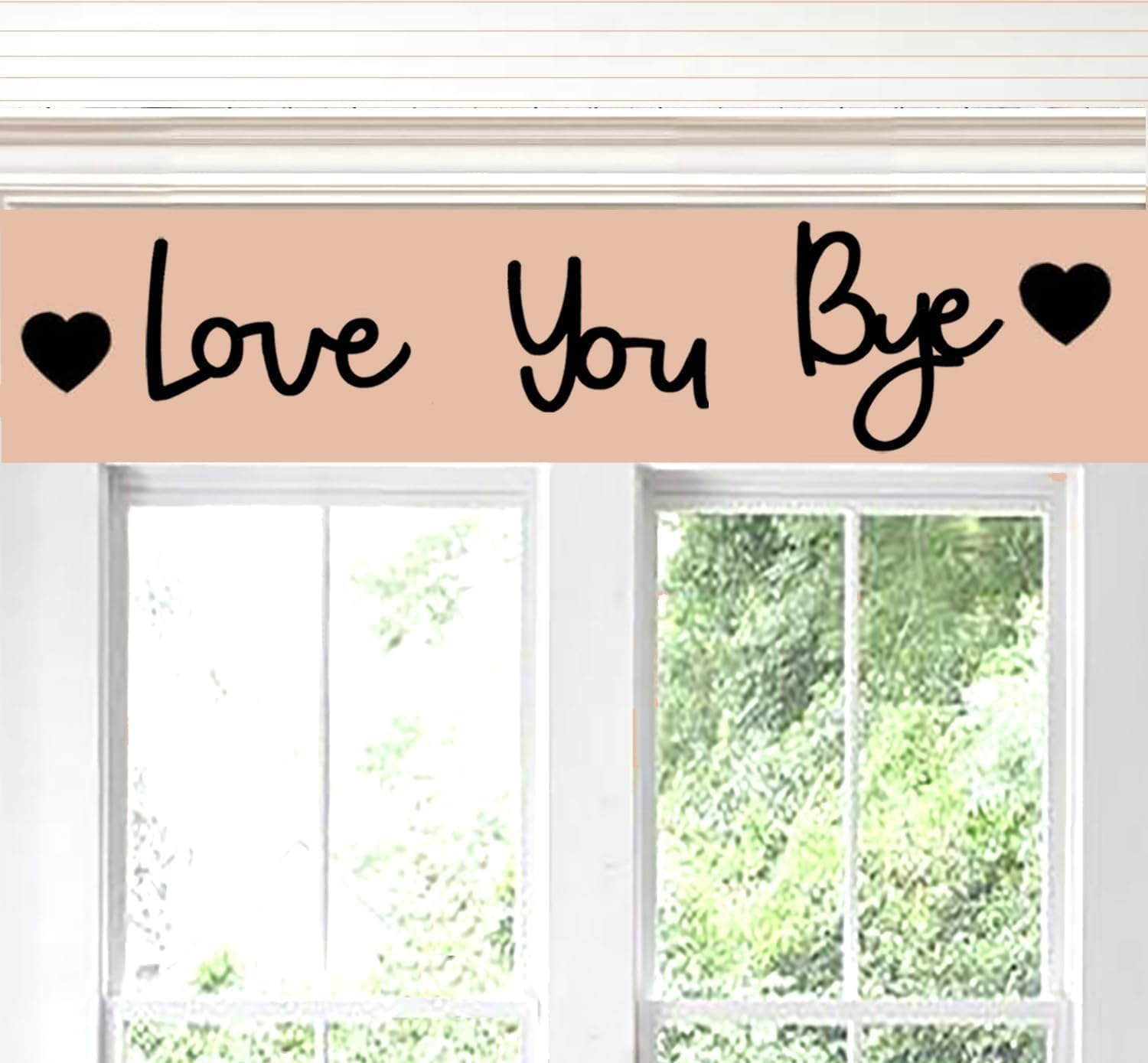 Love You Bye Wood Signs for Home Wall Decor Express Love Family Sign ...