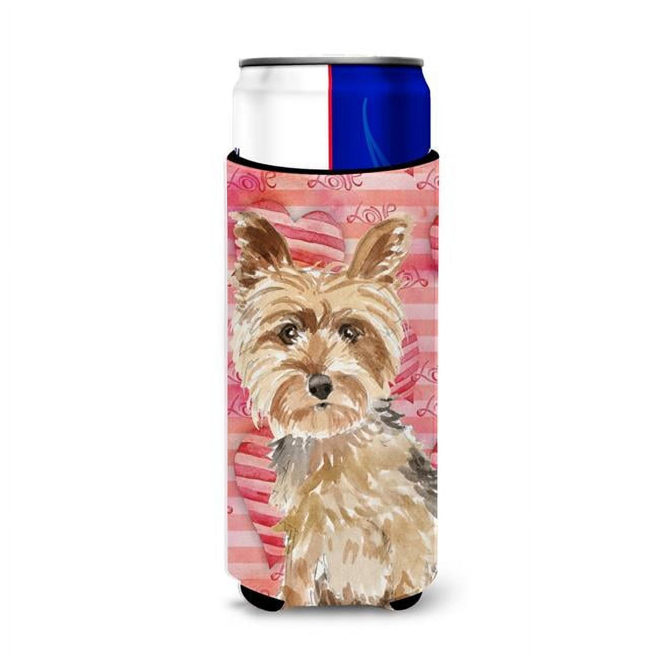 Love a Yorkie Yorkshire Terrier Michelob Ultra Hugger for Slim Cans ...