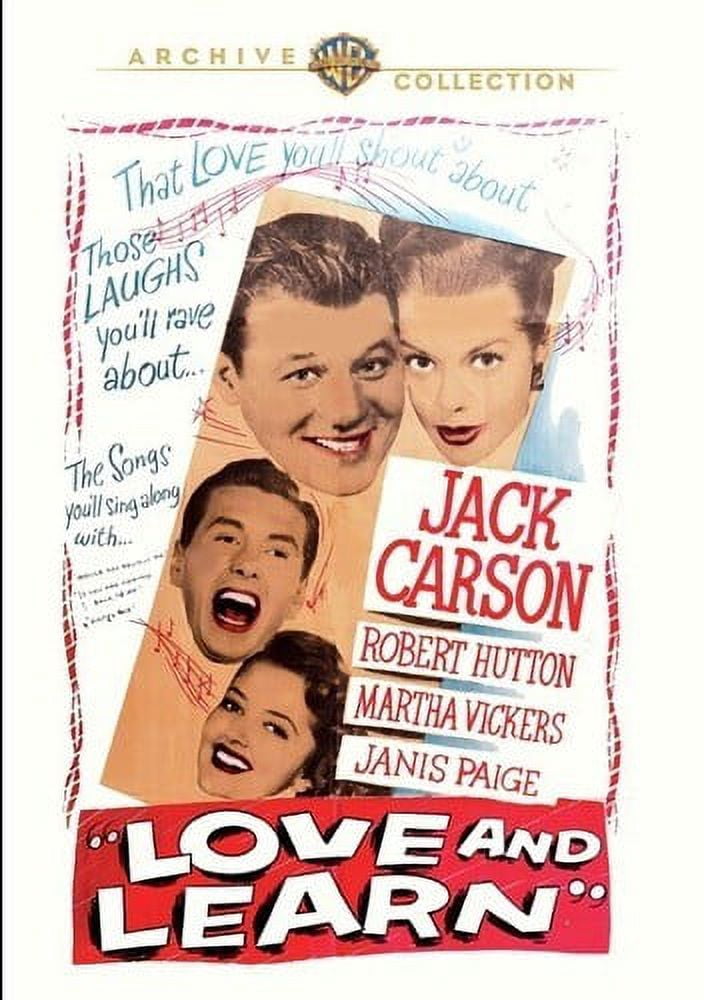 Love and Learn (DVD), Warner Archives, Comedy - Walmart.com
