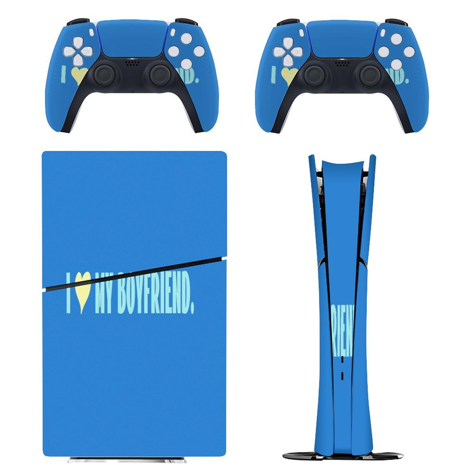 Love，boyfriend PS5/PS5 Slim Digital Disc Skin Sticker For Console And ...