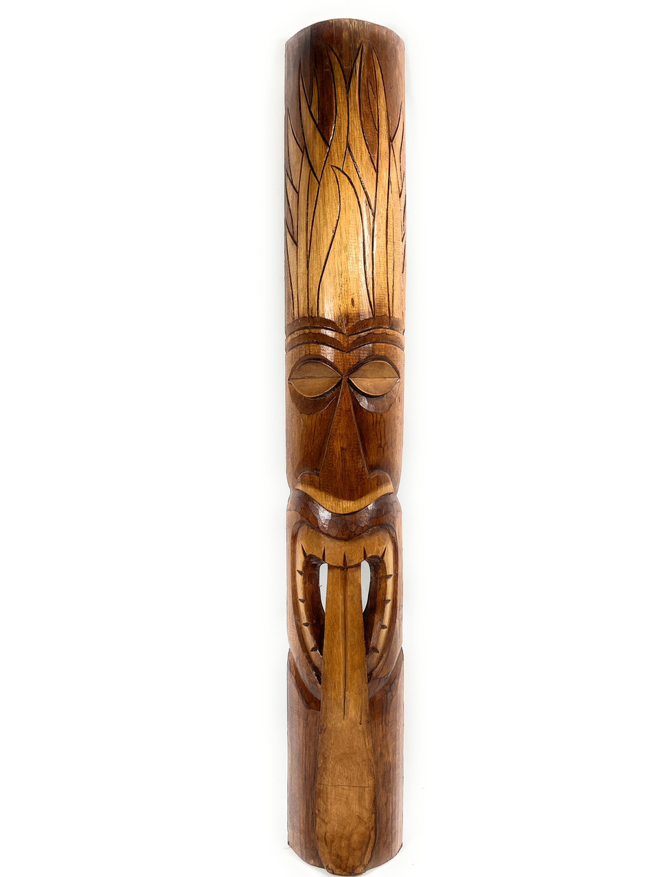 Love on Fire Tiki Mask 40" - Love Tiki hand Carved | #bag15065100 ...