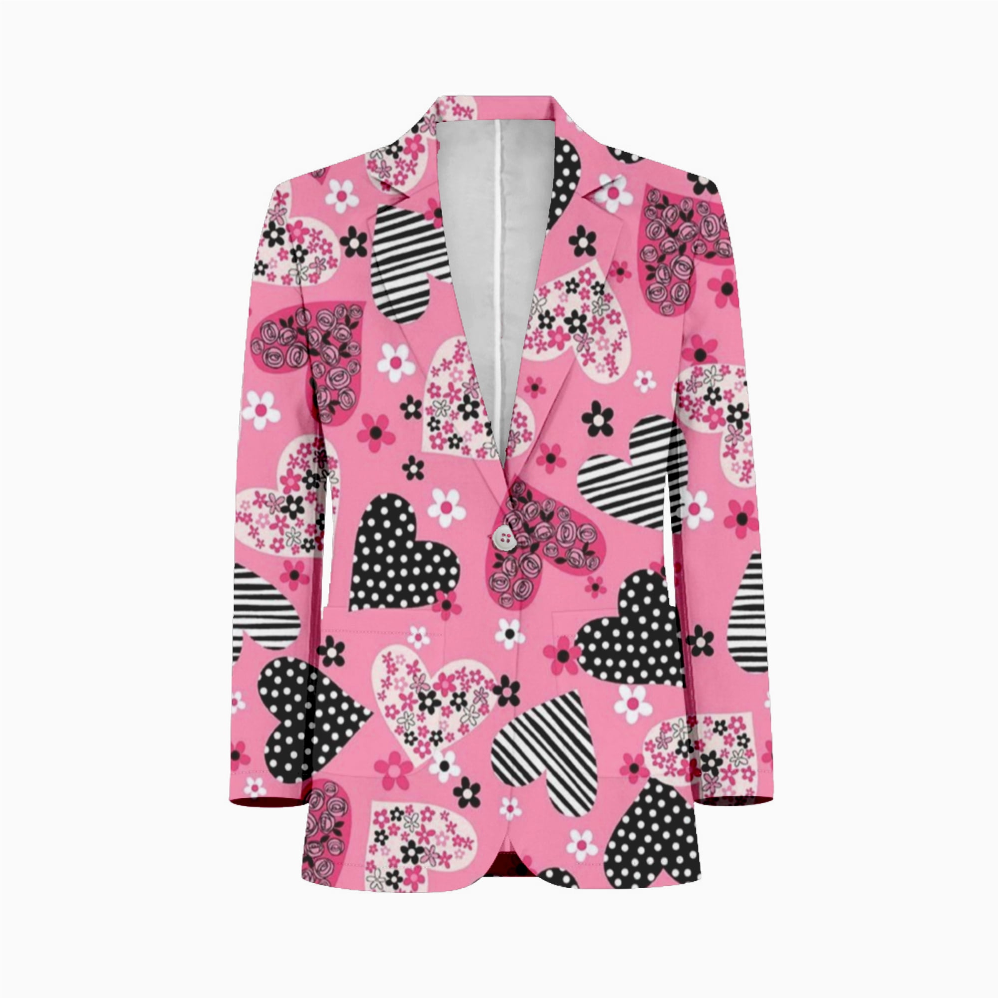 Love pattern black and white polka dots roses wildflowers Customized ...