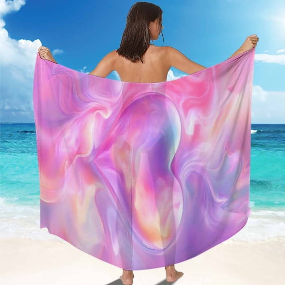 Love series beach sarong smo, decorated beach towel beach skirt ...