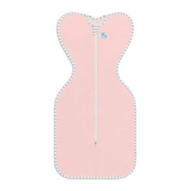 Halo® Sleepsack® Swaddle, 100% Cotton, Soft Pink, Newborn Girls, 0-3 ...