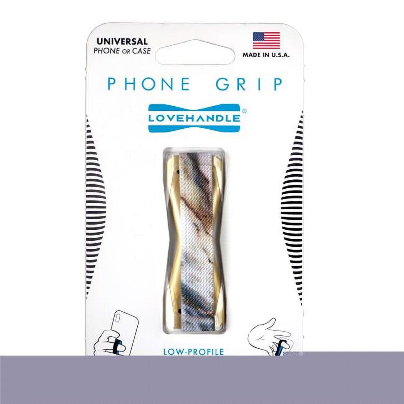 LoveHandle Multi Color Marble Chic Phone Grip for All Mobile Devices ...