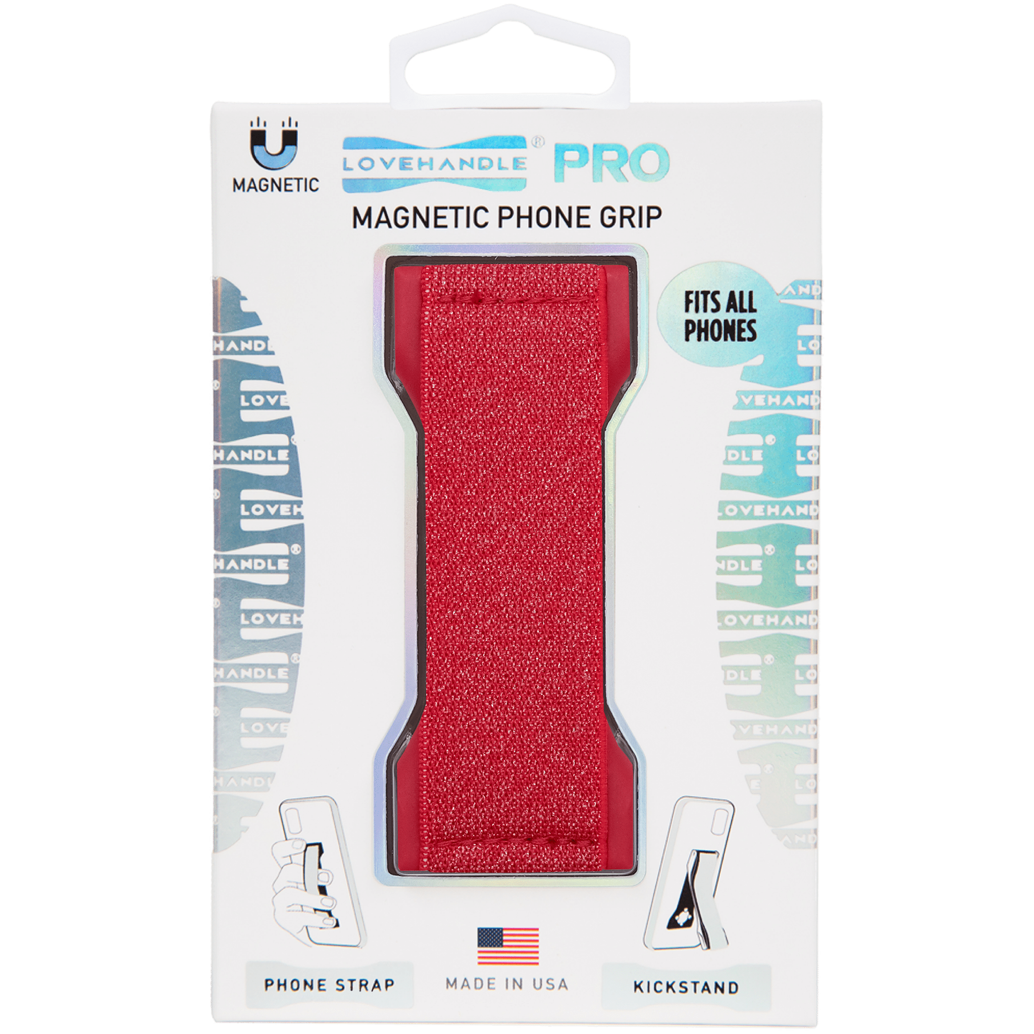 LoveHandle PRO - Red Glitter - Walmart.com
