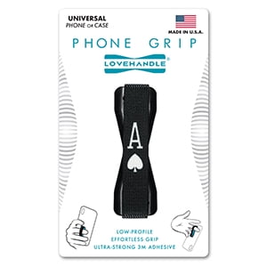LoveHandle - Ultra Slim Pocket Friendly Grip for Smartphones and Mini ...