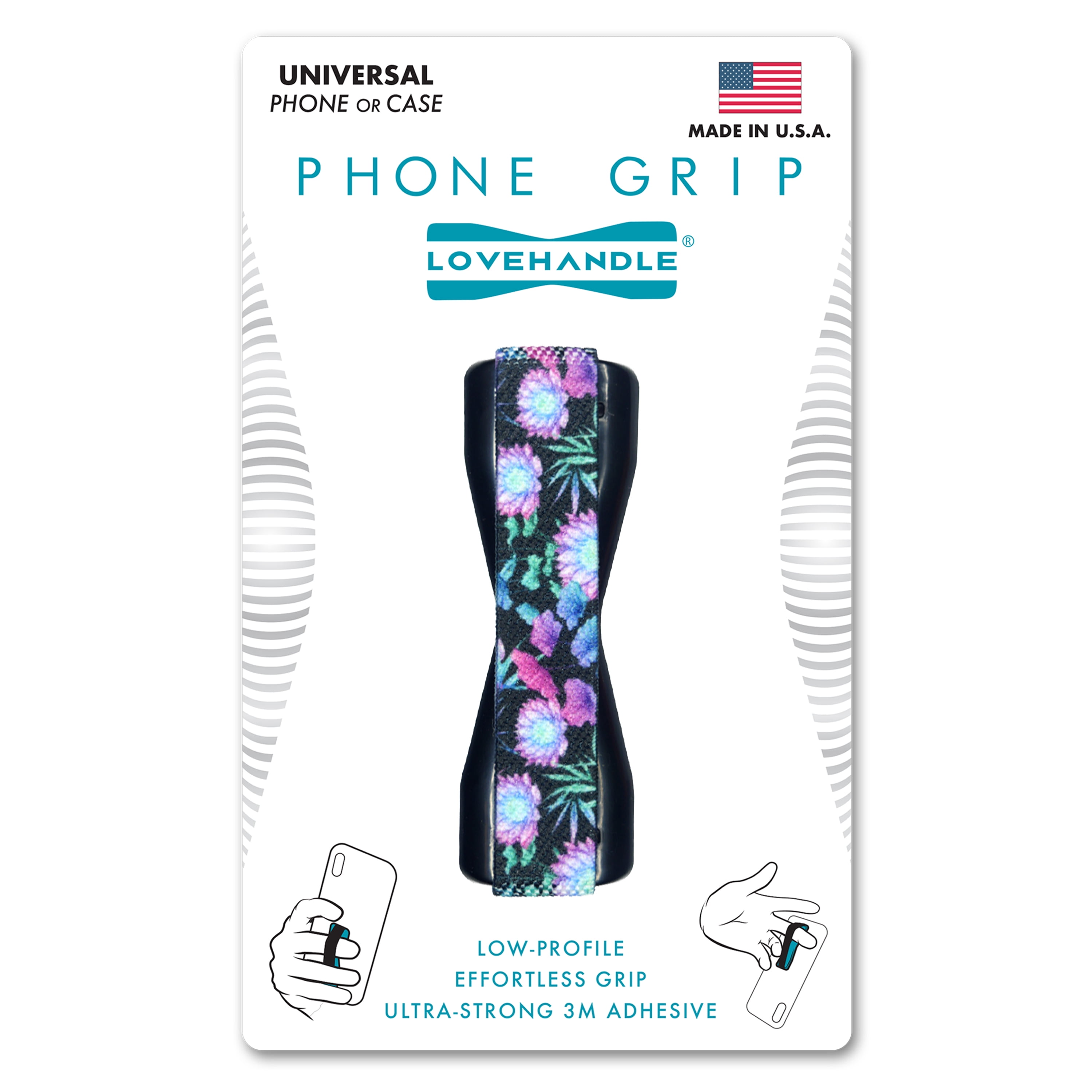 LoveHandle Universal Phone Grip for Most Smartphones, Mini Tablets and ...