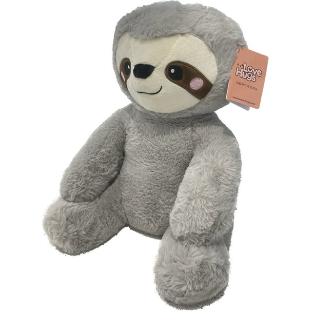 LoveHugs Fluffy Plushie, Therapeutic Weighted Stuffed Animal for Adults ...