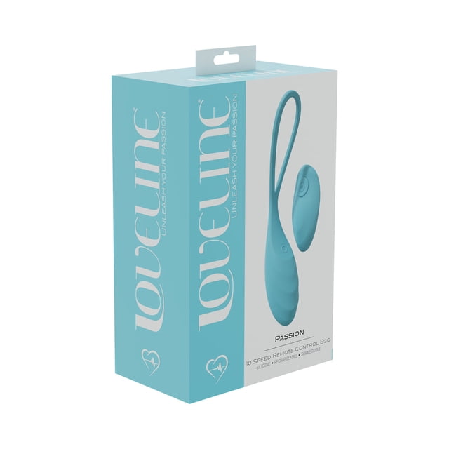 LoveLine Passion 10 Speed Remote Control Egg Sealed Silicone ...