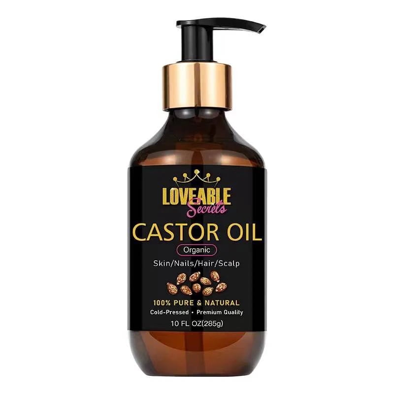 Loveable Secrets Organic Hair Castor Oil - Walmart.com