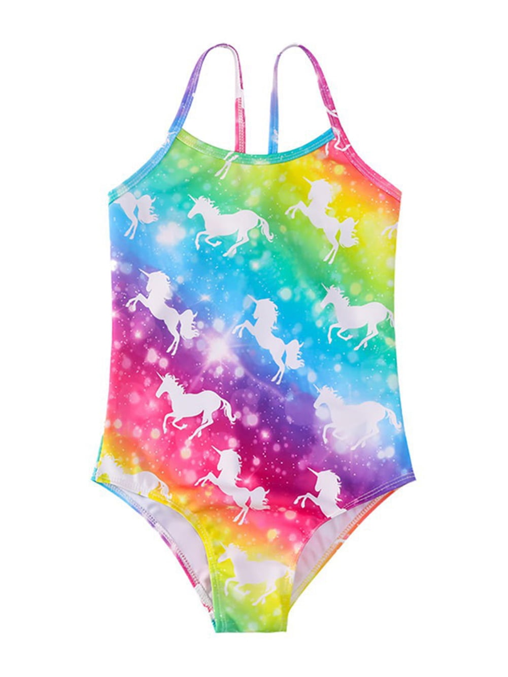 Lovebay Girls One Pieces Swimsuit Mermaid Swimwear Bathing Suits 2-9 ...