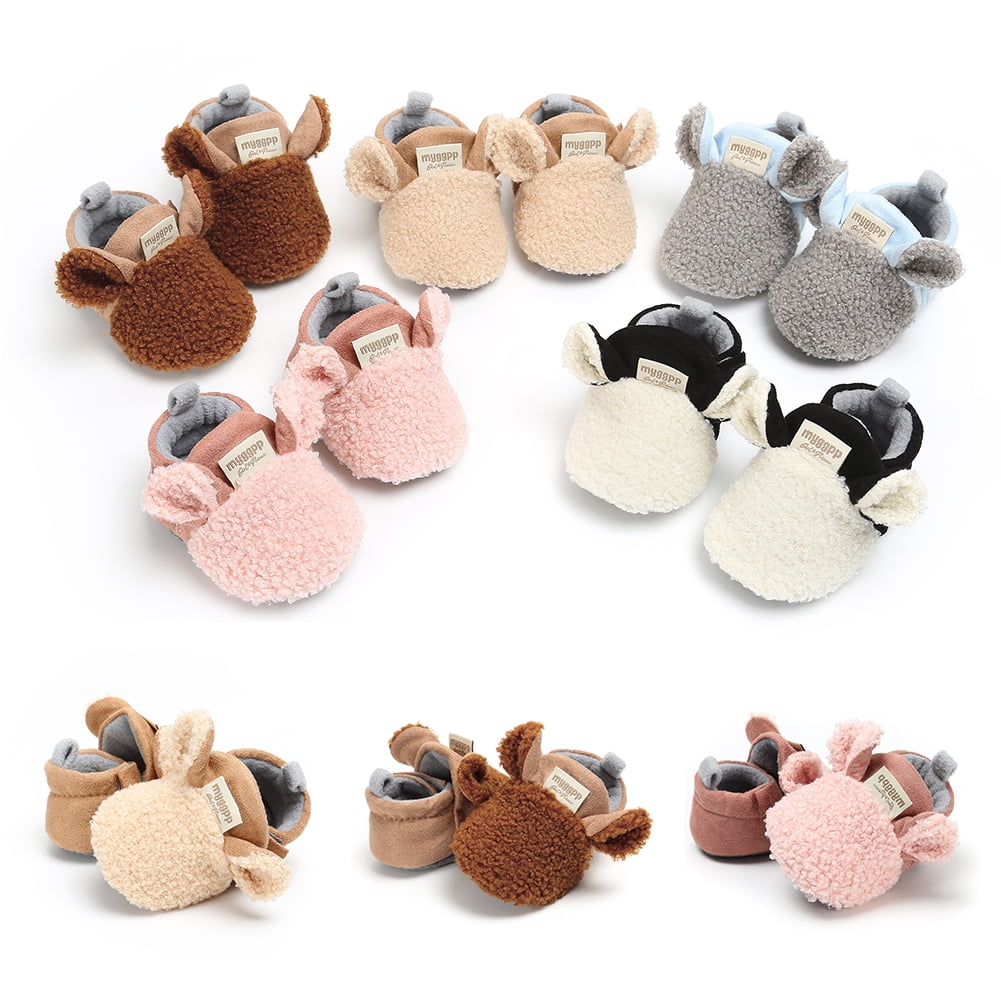 Lovebay Toddler Newborn Baby Boy Girl Crawling Shoes Lamb Slippers ...