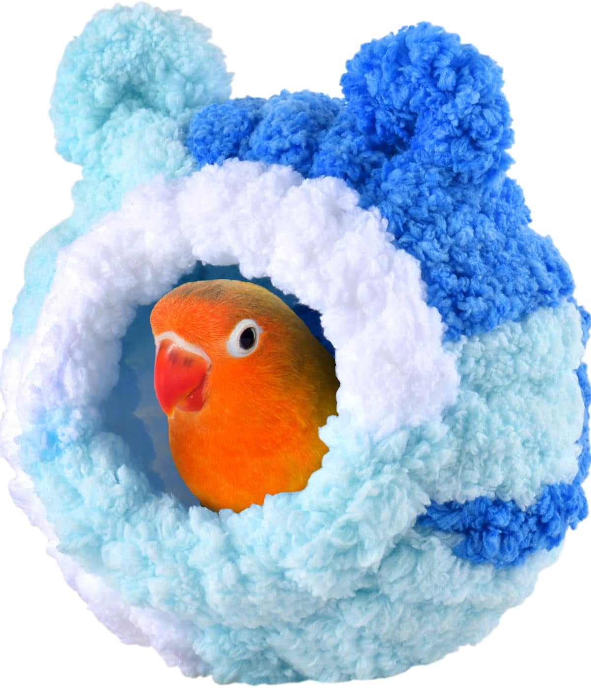Lovebird Nest, Bird Breeding Bed Parrot Snuggle Hut Conure House for ...