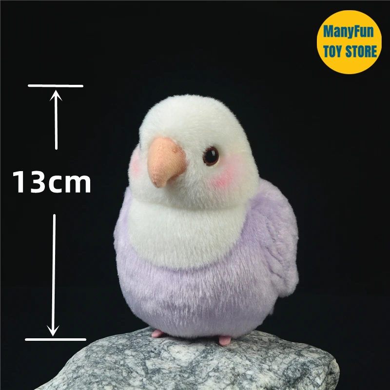 Lovebird Parrot High Fidelity Peony Parrot Plushie Budgerigar Budgie ...