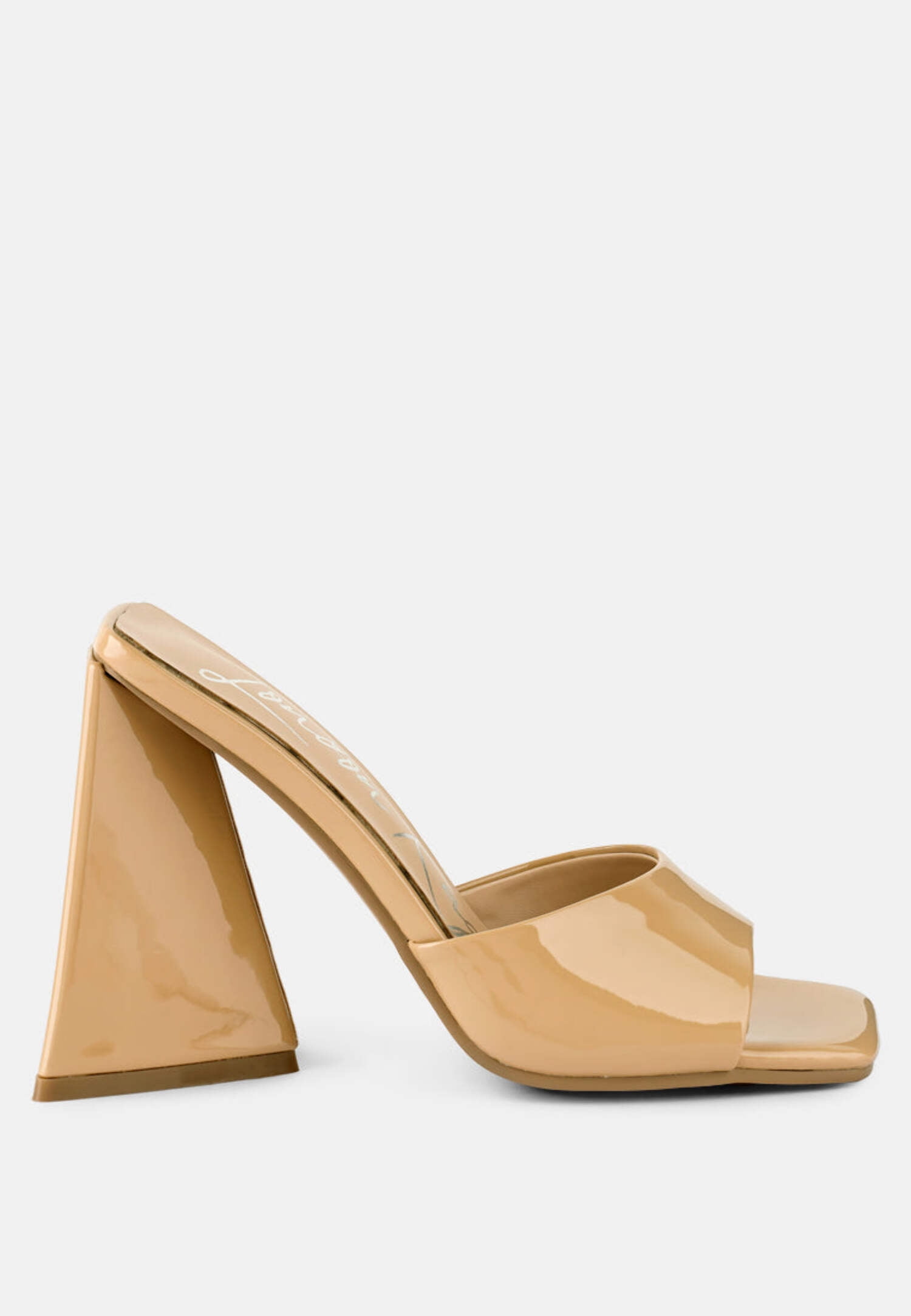 Lovebug Triangular Block Heel Sandals - Walmart.com