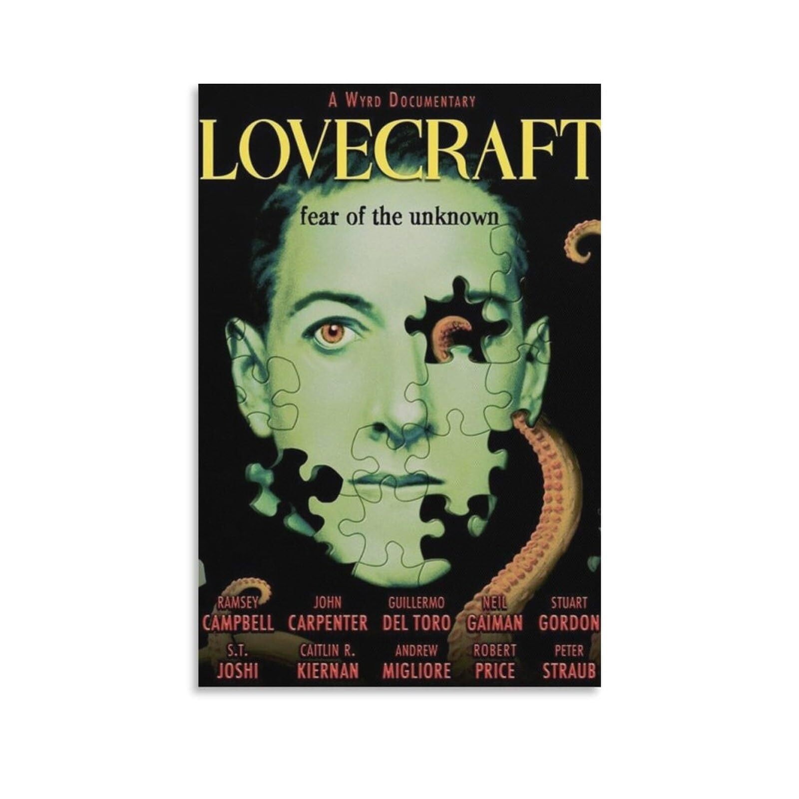 Lovecraft:Fear of The Unknown Movie Poster Posters Art Print Wall Photo ...