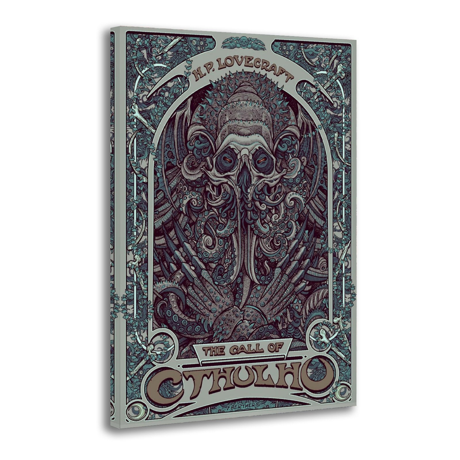 Lovecraft Horror Smite Cthulhu Posters Art Print Wall Photo Paint ...