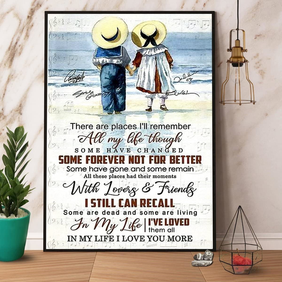 Loved Them Retro Metal Tin Signs Vintage Aluminum Sign for Home Room ...