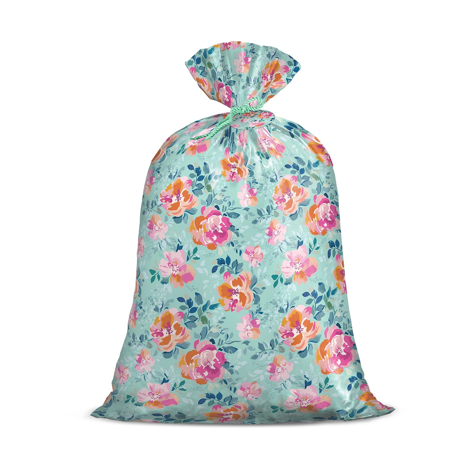 Loveinside Jumbo Large Plastic JKF25 Gift Bag, Floral Design Plastic ...