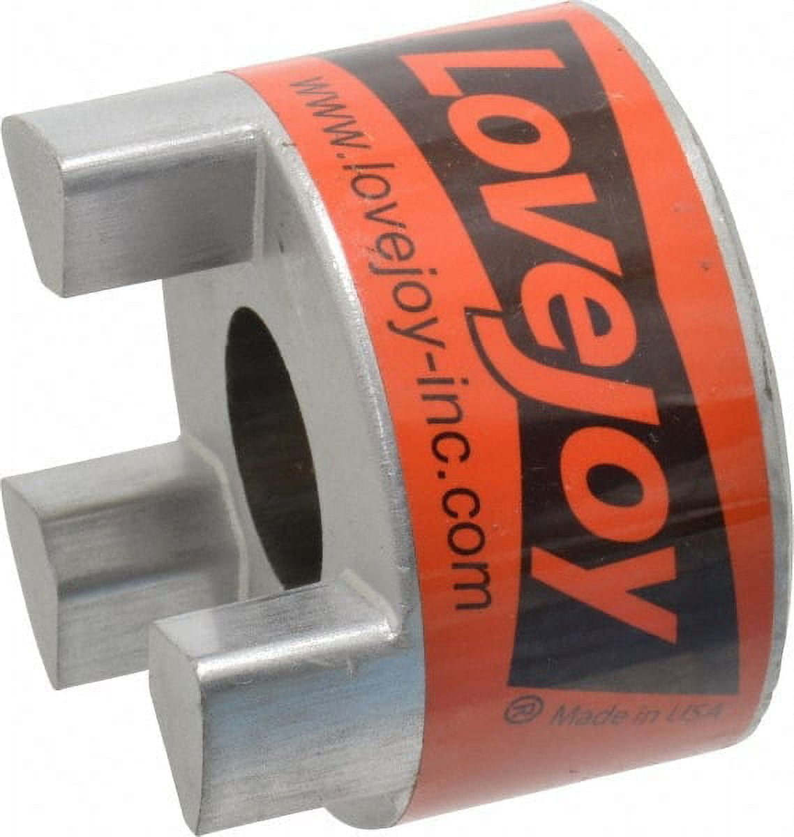 Lovejoy 1" Max Bore Diam, 1/4" x 1/8" Keyway Width x Depth, Flexible ...