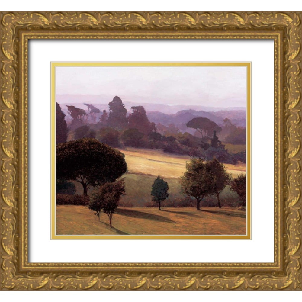 Lovelace, Kent 13x12 Gold Ornate Wood Framed with Double Matting Museum ...