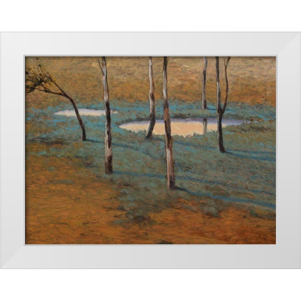 Lovelace, Kent 18x15 White Modern Wood Framed Museum Art Print Titled ...
