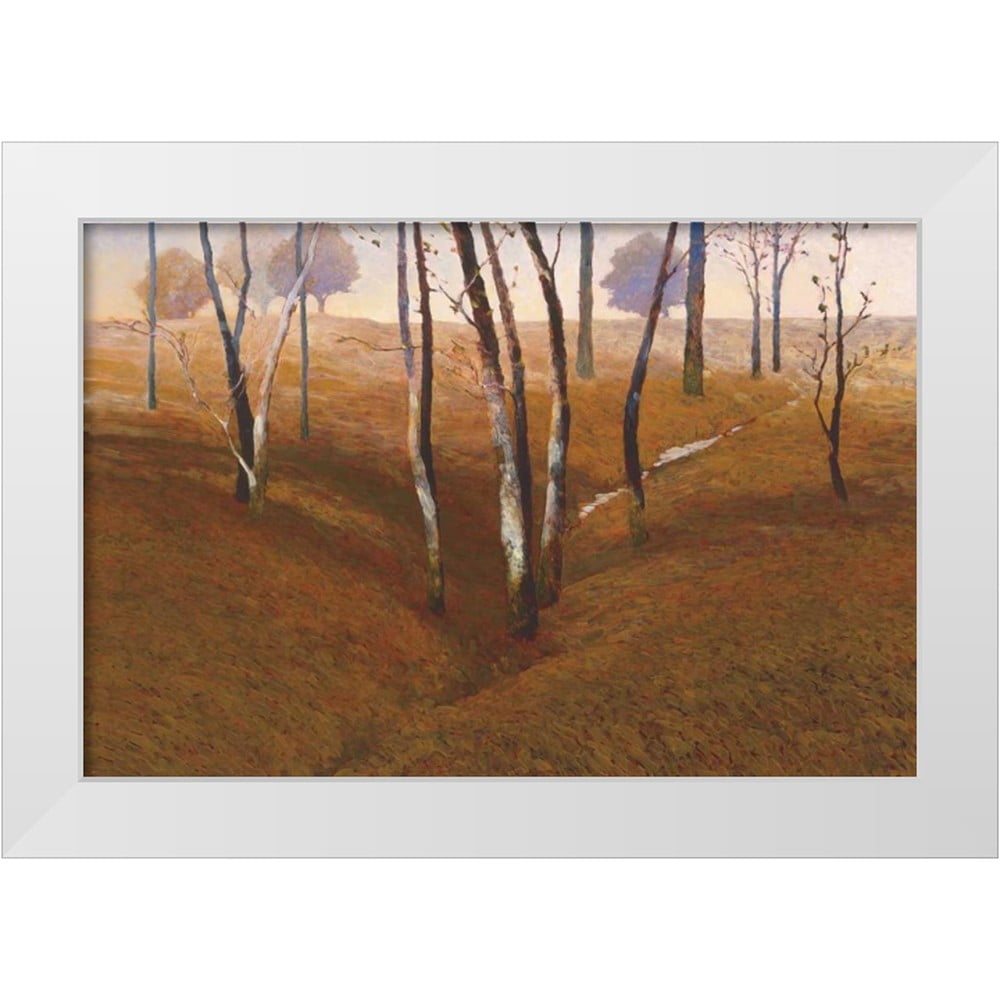 Lovelace, Kent 24x17 White Modern Wood Framed Museum Art Print Titled ...