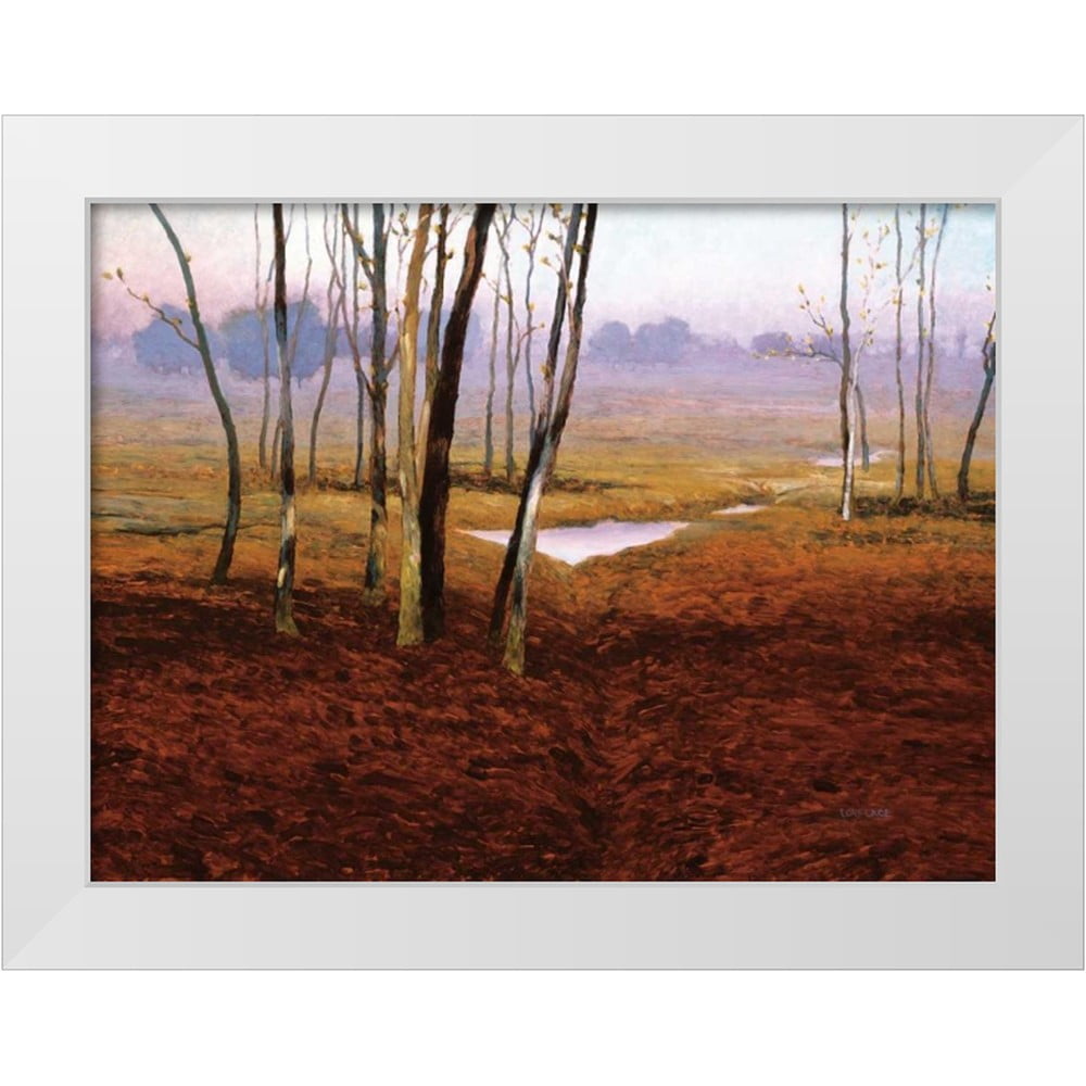 Lovelace, Kent 24x19 White Modern Wood Framed Museum Art Print Titled ...
