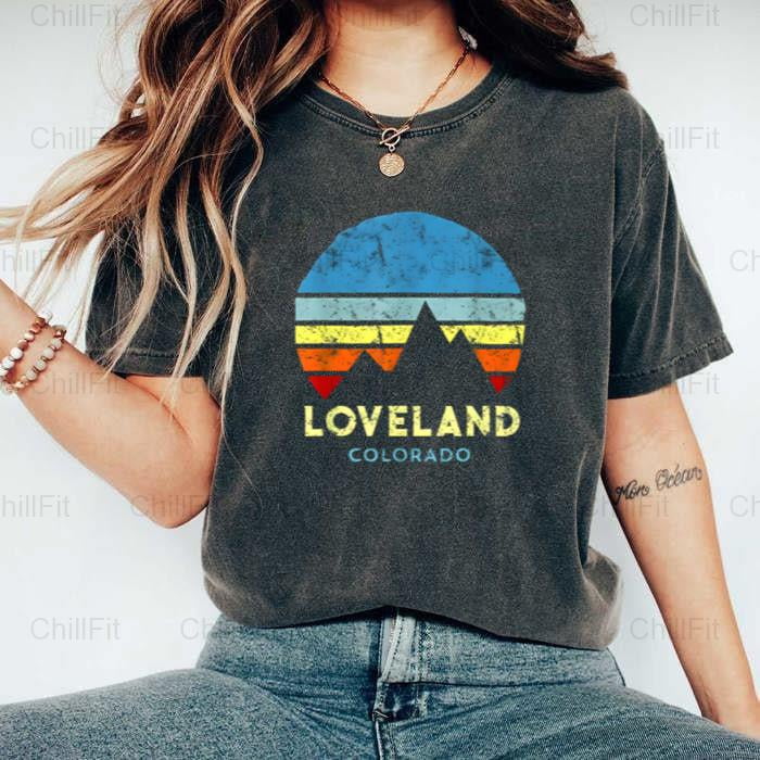 Loveland Colorado Scenic Travel Mountain Destination Graphic Comfort ...