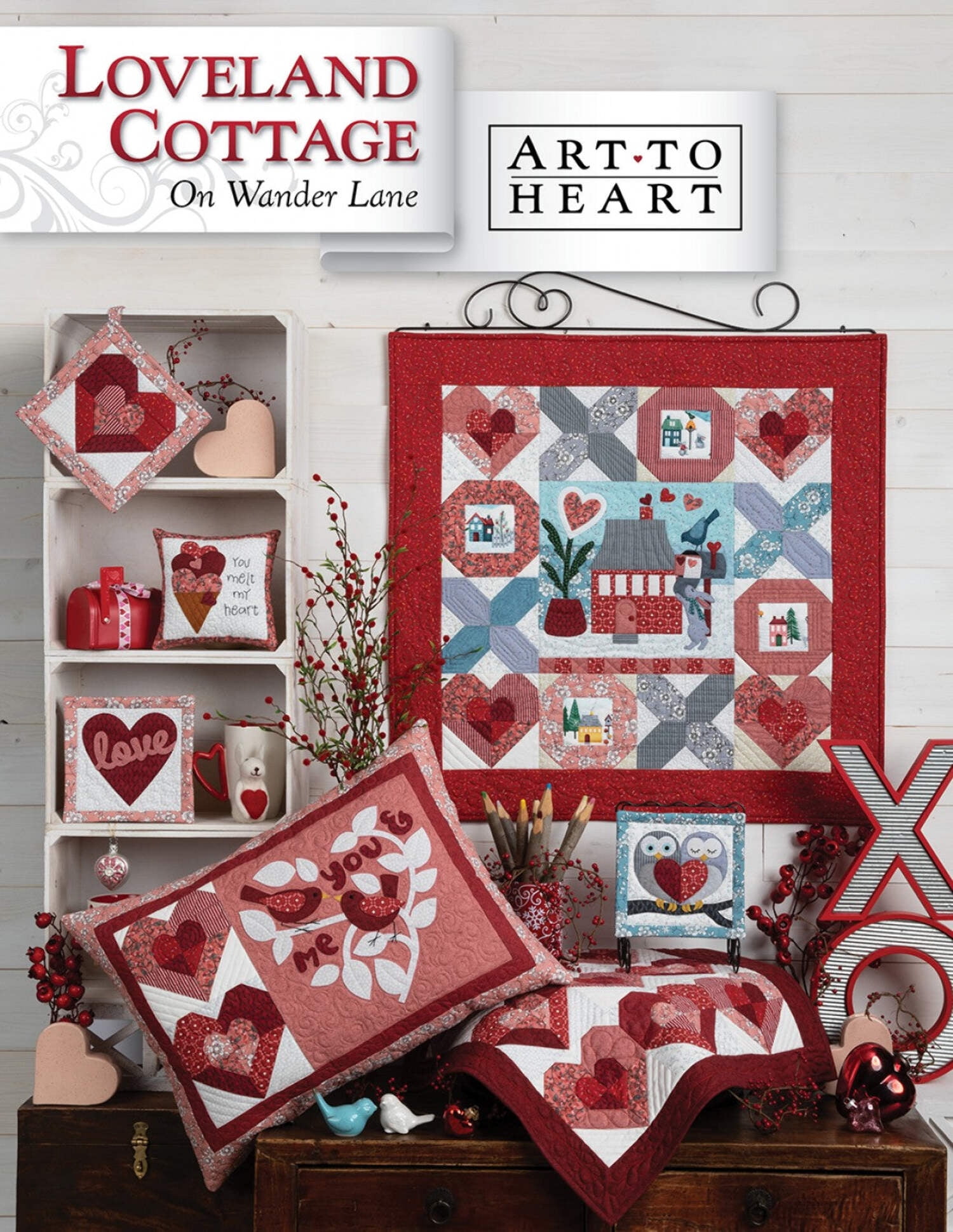 Loveland Cottage on Wander Lane Quilt Pattern (February - Block 2 ) by ...
