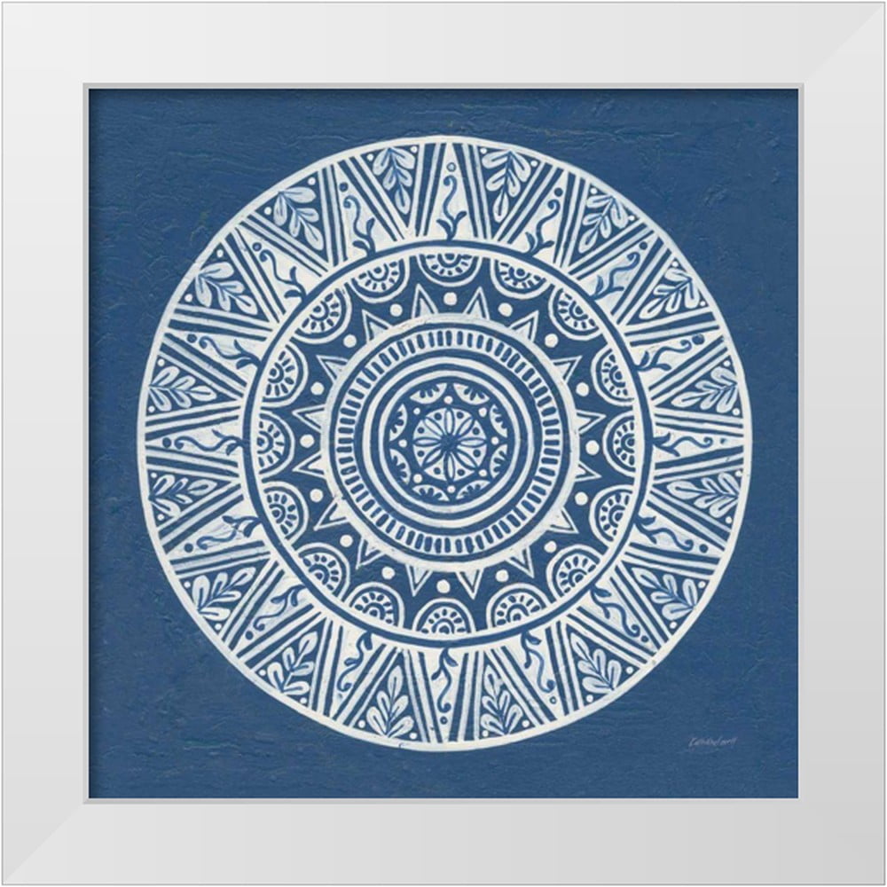 Lovell, Kathrine 12x12 White Modern Wood Framed Museum Art Print Titled ...