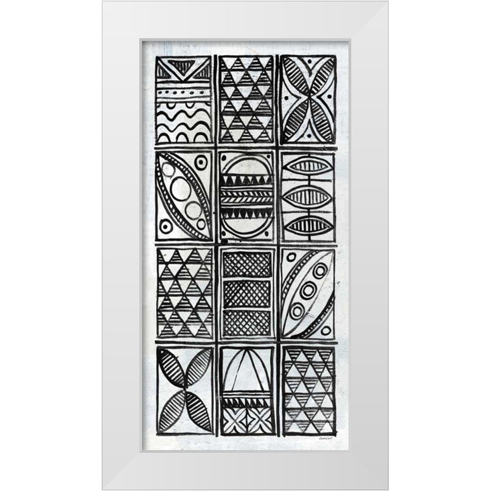 Lovell, Kathrine 14x24 White Modern Wood Framed Museum Art Print Titled ...