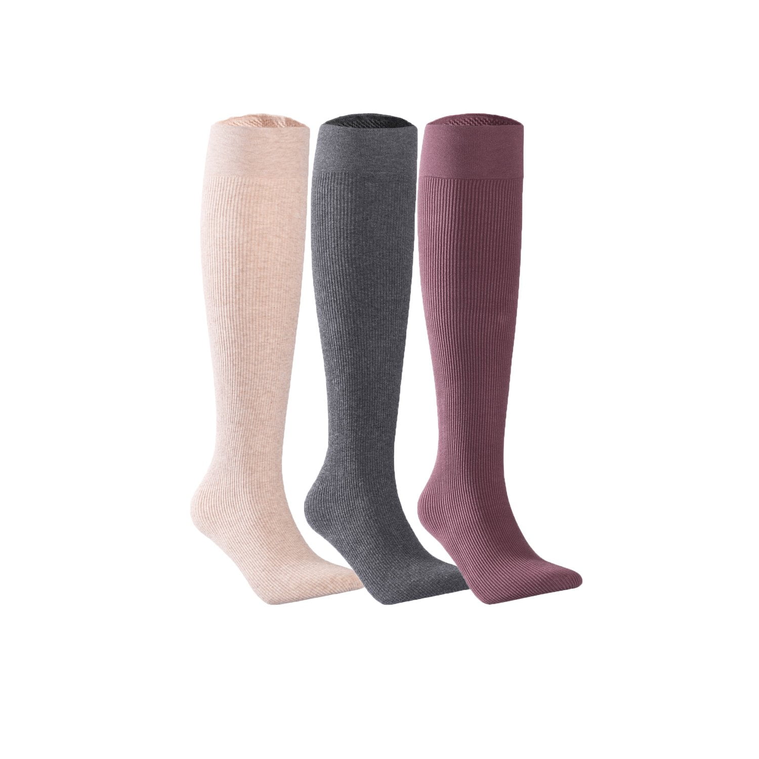 Lovely Annie Big Girl's Women's Fancy Thigh High Cotton Boot Socks ...