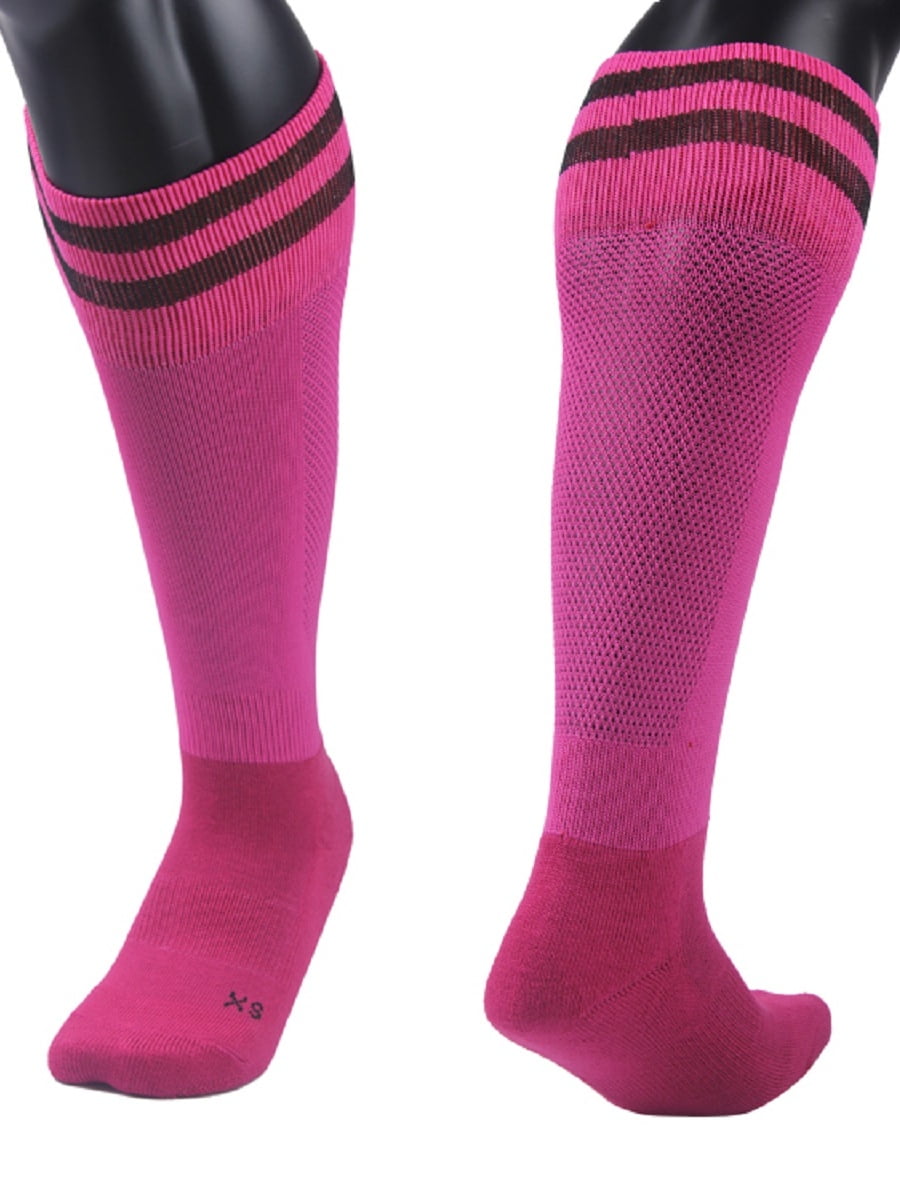 Lovely Annie Girls' 1 Pair Knee High Sports Socks for Baseball/Soccer ...