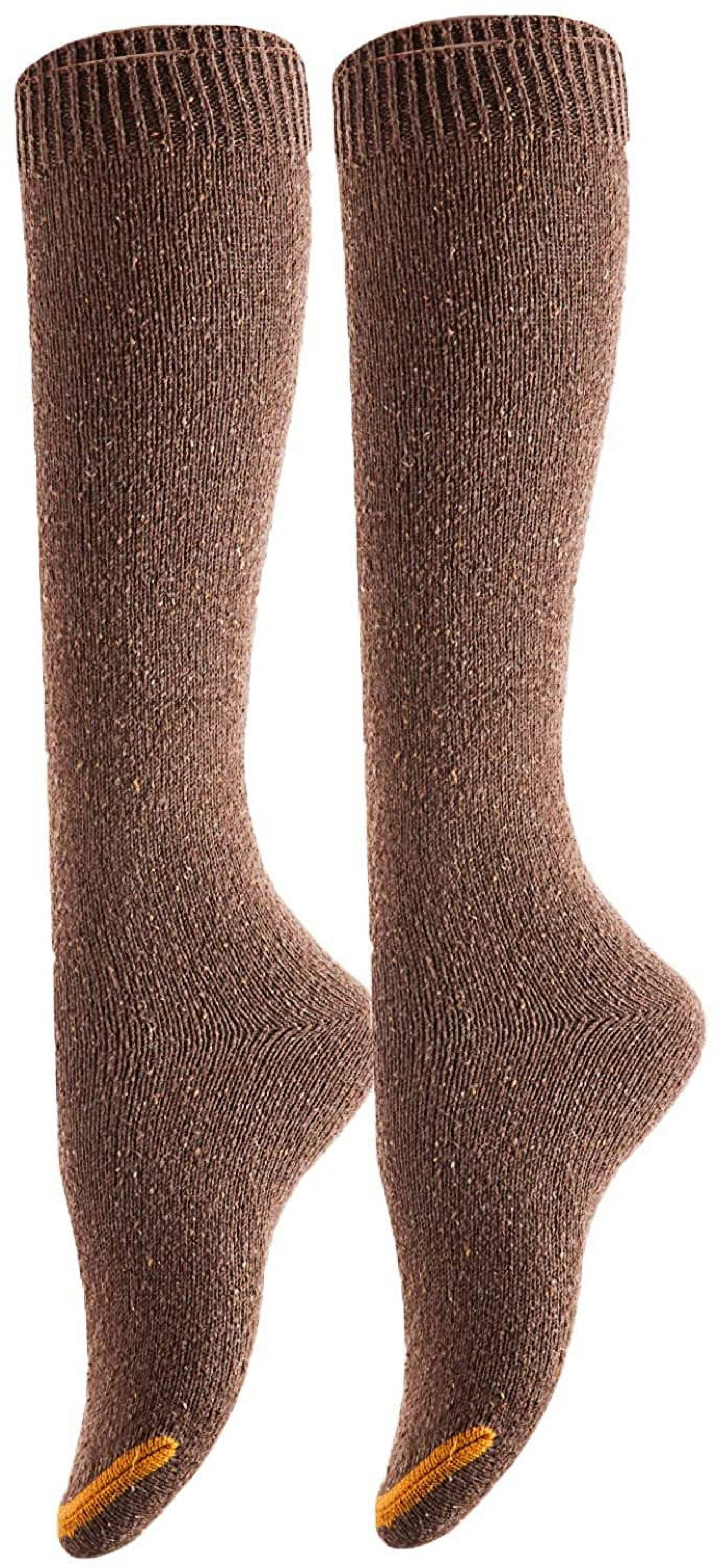 Lovely Annie Women's 2 Pairs Pack Knee High Cotton Boot Socks UK 3-8 ...