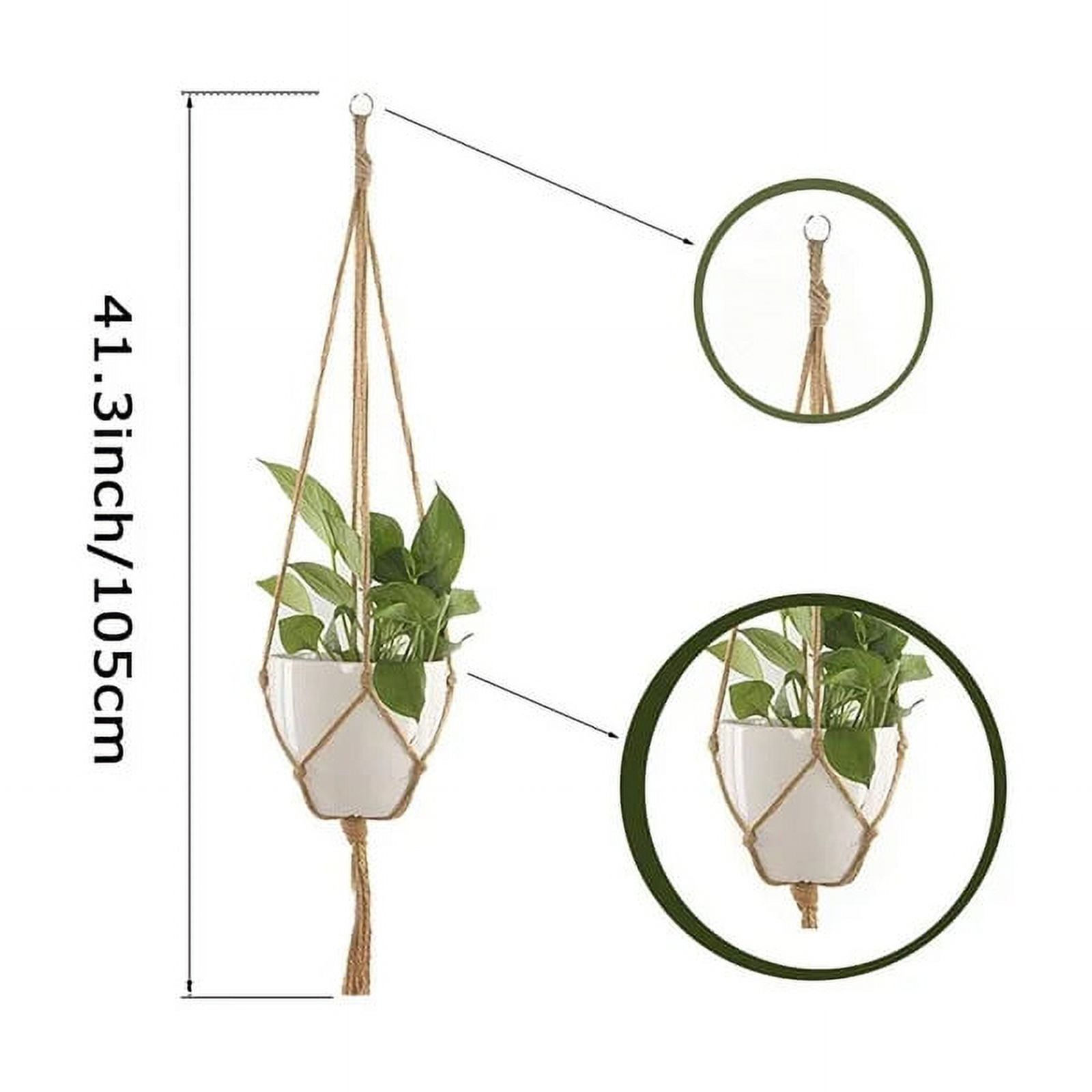 Lovely Beautiful Gorgeous Handmade Macrame Hemp Rope Woven Hanging ...