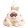 Lovely Big Eared Rabbits Vinyls Keychain Soft Rabbits Pendant Accessory ...