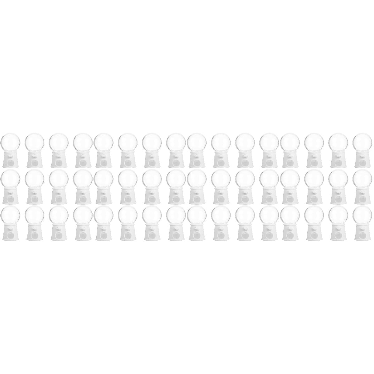 Lovely Candy Dispenser, 48 Pcs Mini Gumball Machines Lovely Candy ...