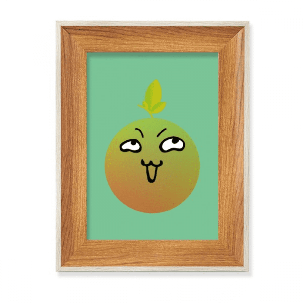 Lovely Cartoon Insidious Orange Happy Desktop Wooden Photo Frame ...