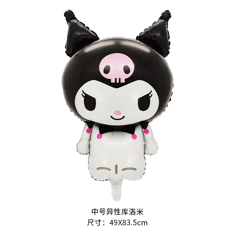Lovely Cartoon Sanrioed Kuromi My Melody Large Doll Room Decoration ...