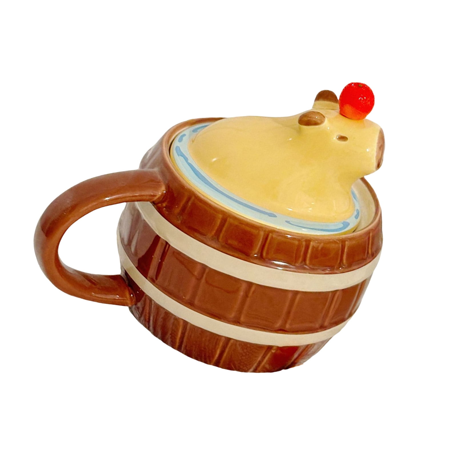 Lovely Ceramic Mug 450ml, Cartoon Coffee & Tea Cups for Milk Lattes ...