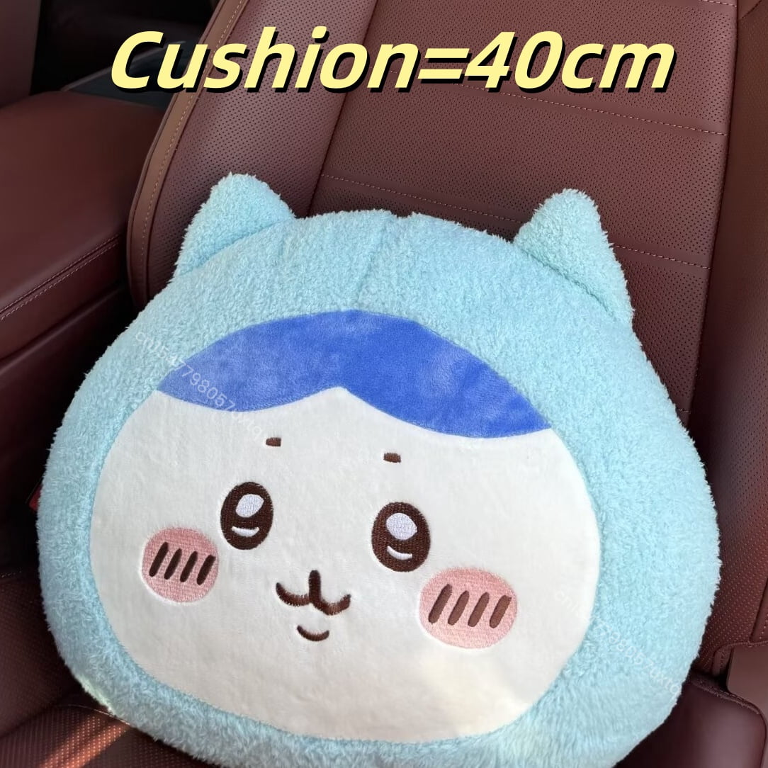 Lovely Chiikawa Plush Back Cushion Hachiware Usagi Stuffed Anime ...