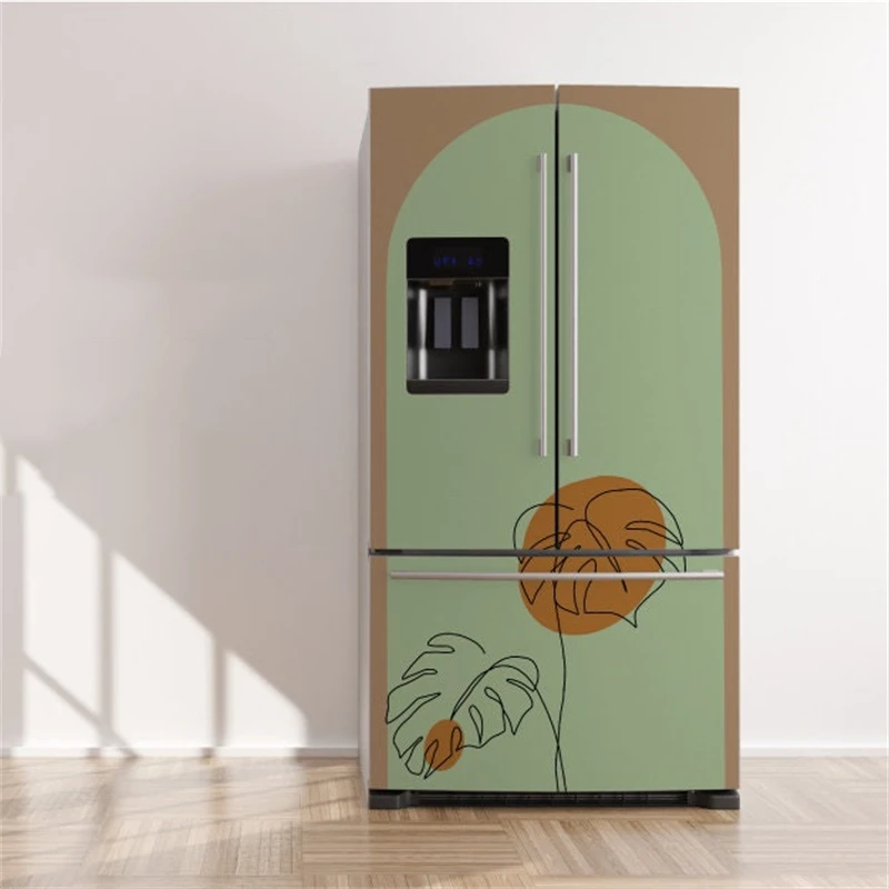 Lovely Cow Refrigerator Stickers Wallpaper Farmhouse Animal Fridge ...