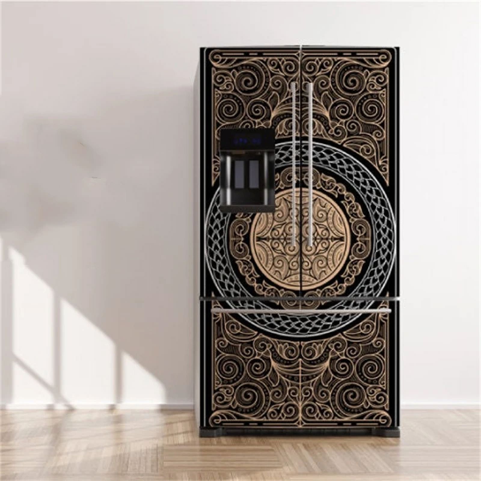 Lovely Cow Refrigerator Stickers Wallpaper Farmhouse Animal Fridge ...