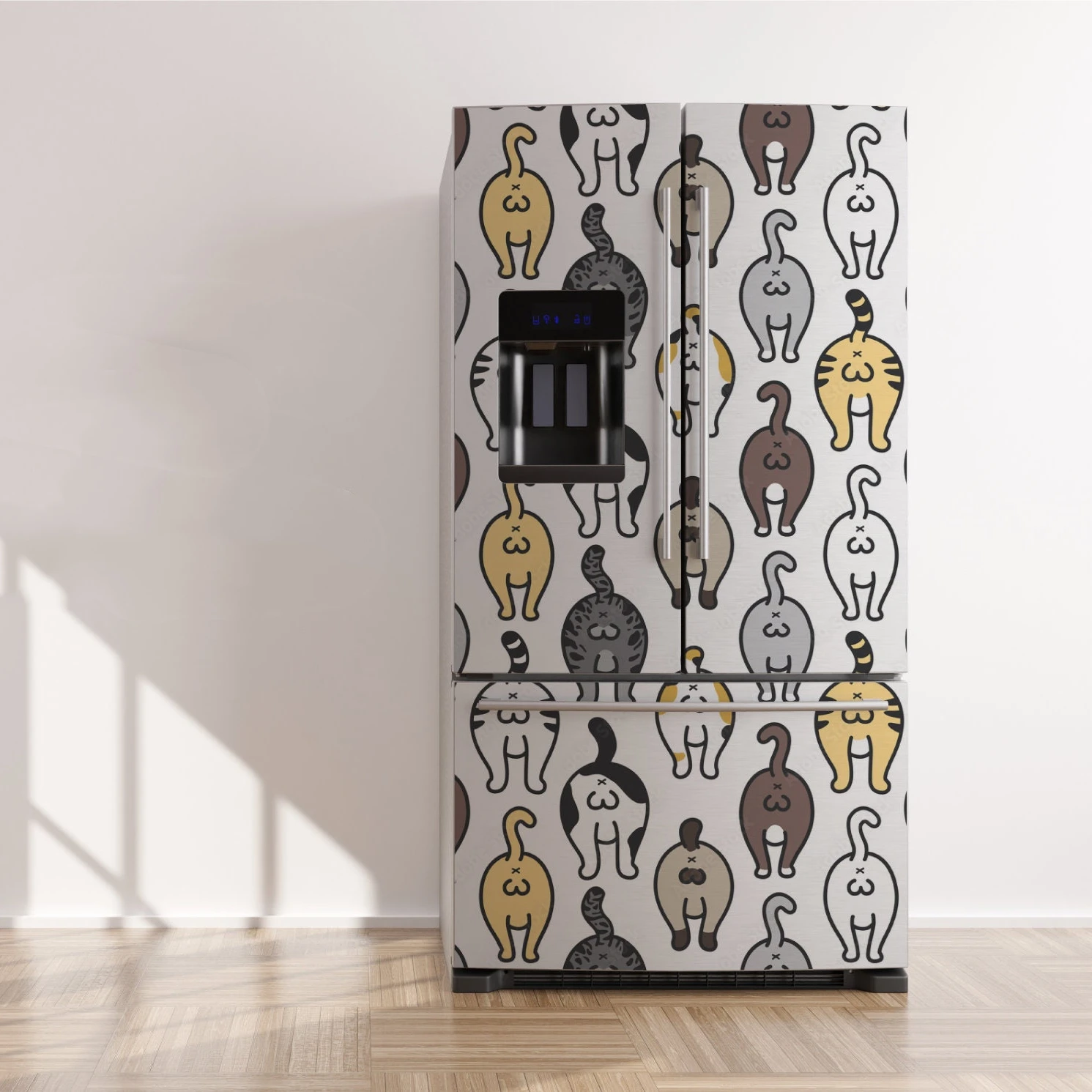 Lovely Cow Refrigerator Stickers Wallpaper Farmhouse Animal Fridge ...